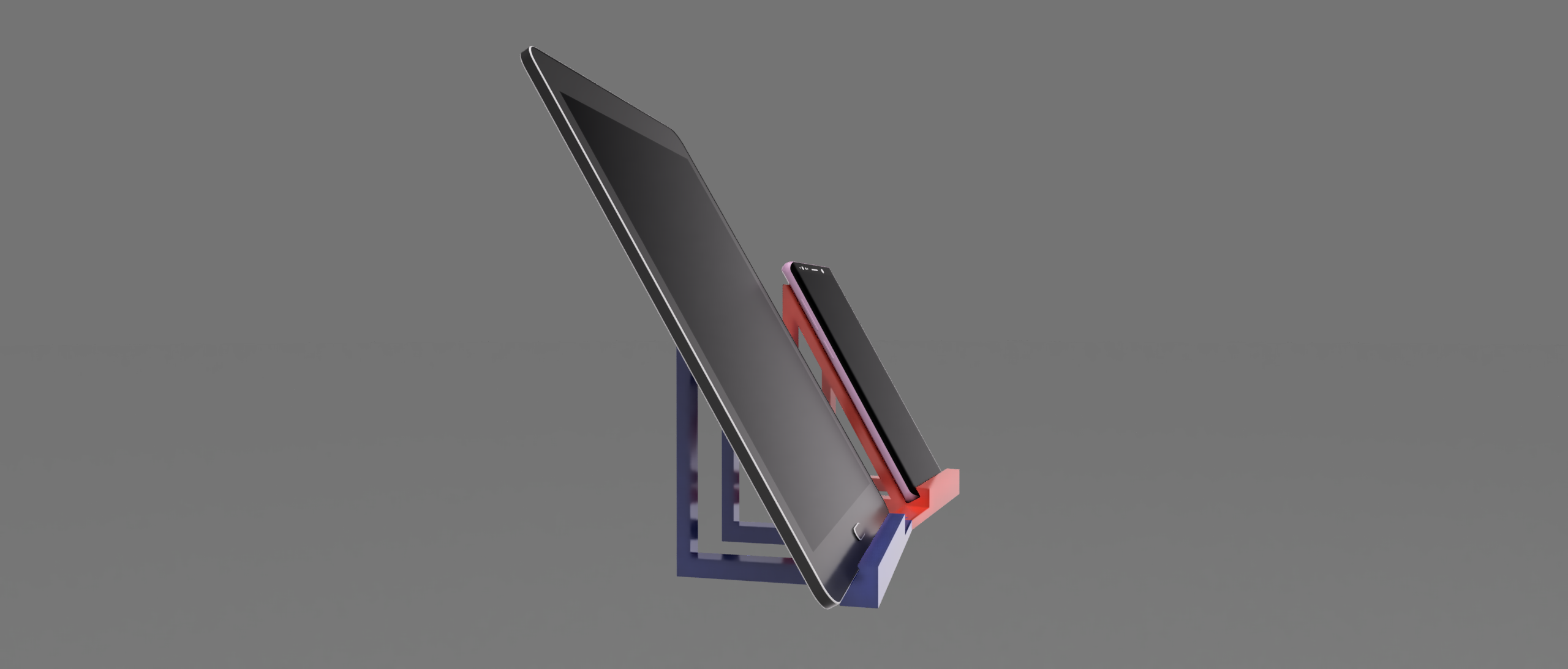 Modular Phone & Tablet Holder/Workstation by VladSalad | Download free ...
