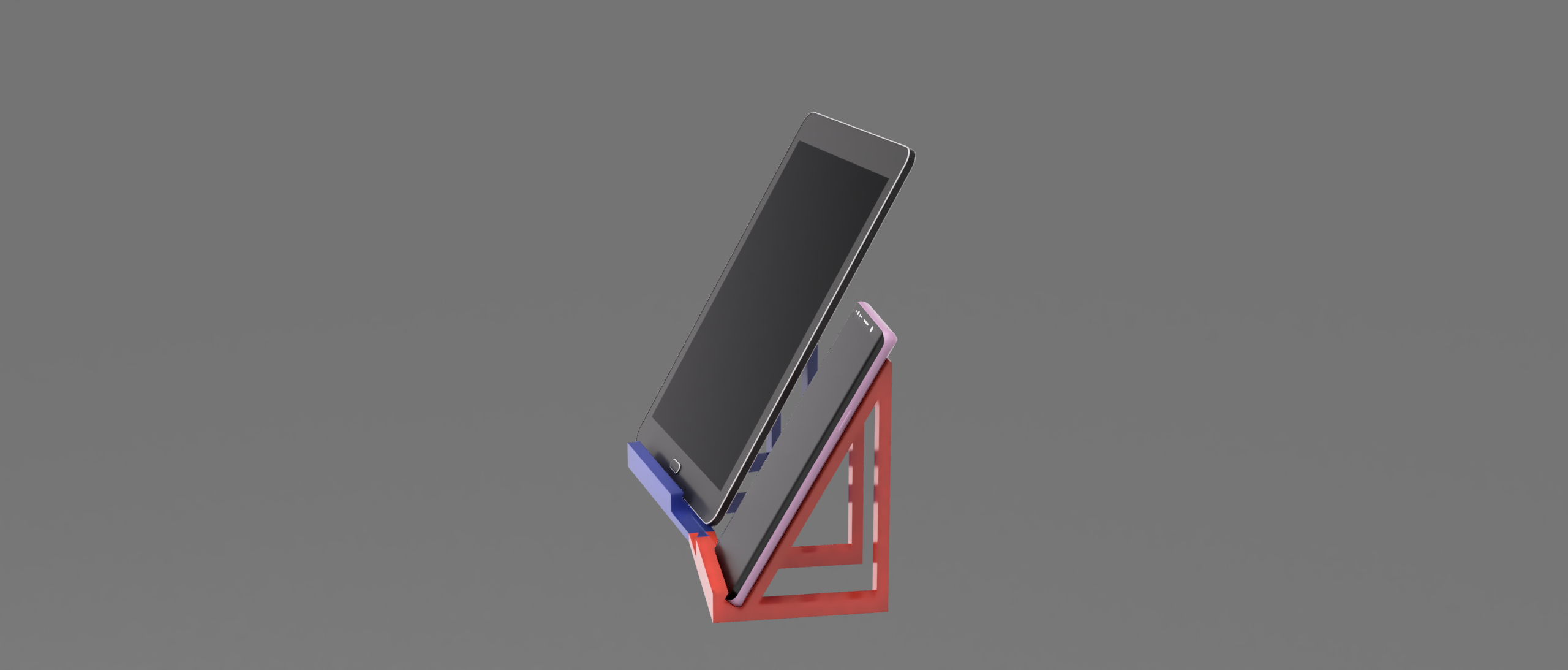 Modular Phone & Tablet Holder/Workstation by VladSalad | Download free ...