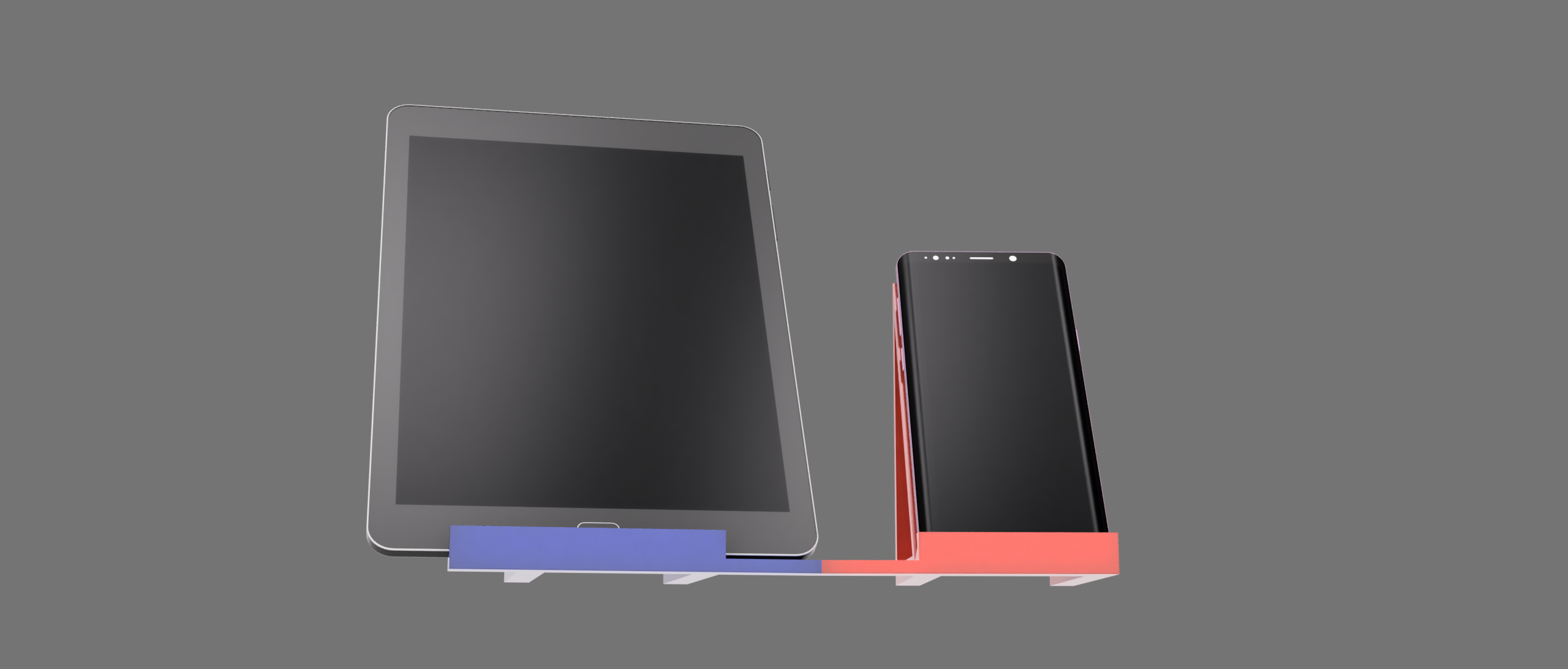 Modular Phone & Tablet Holder/Workstation by VladSalad | Download free ...