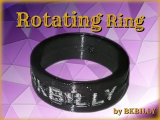 Big Rotating Ring by Gooch | Download free STL model | Printables.com