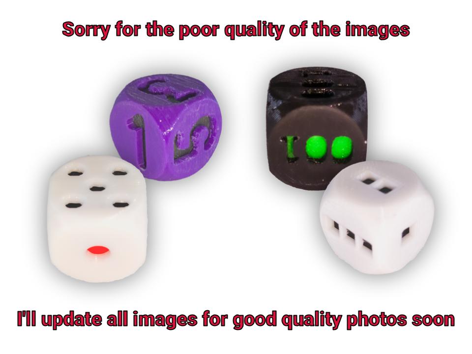 Ultimate Multicolor D6 Collection by Katarn | Download free STL model ...