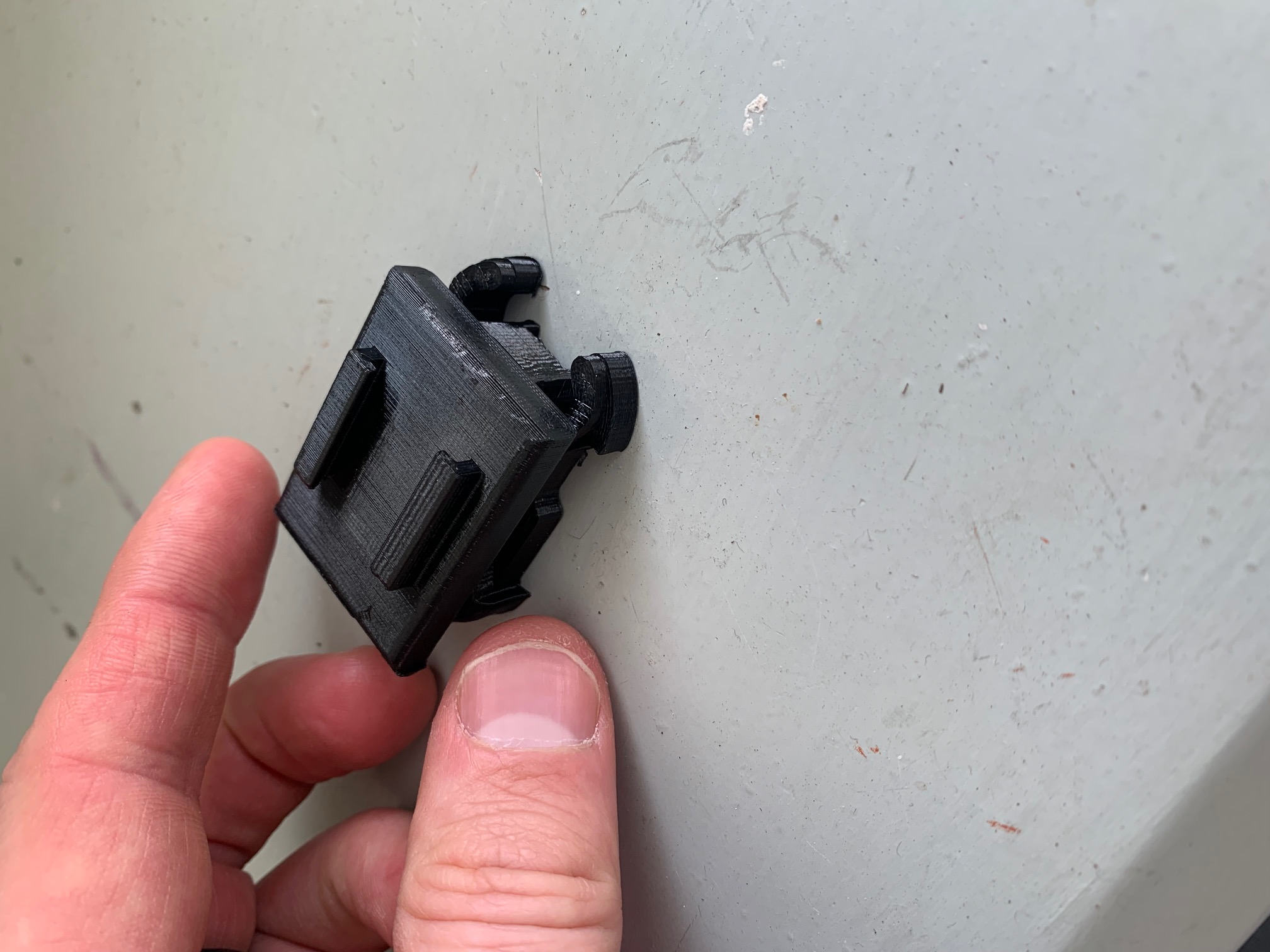 SP connect on GoPro Mount (clip) by magmat | Download free STL model ...