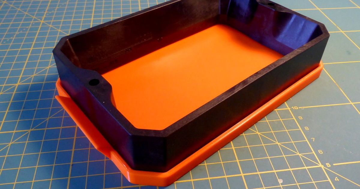 Vat Storage Tray for SL1S by Area51 | Download free STL model ...