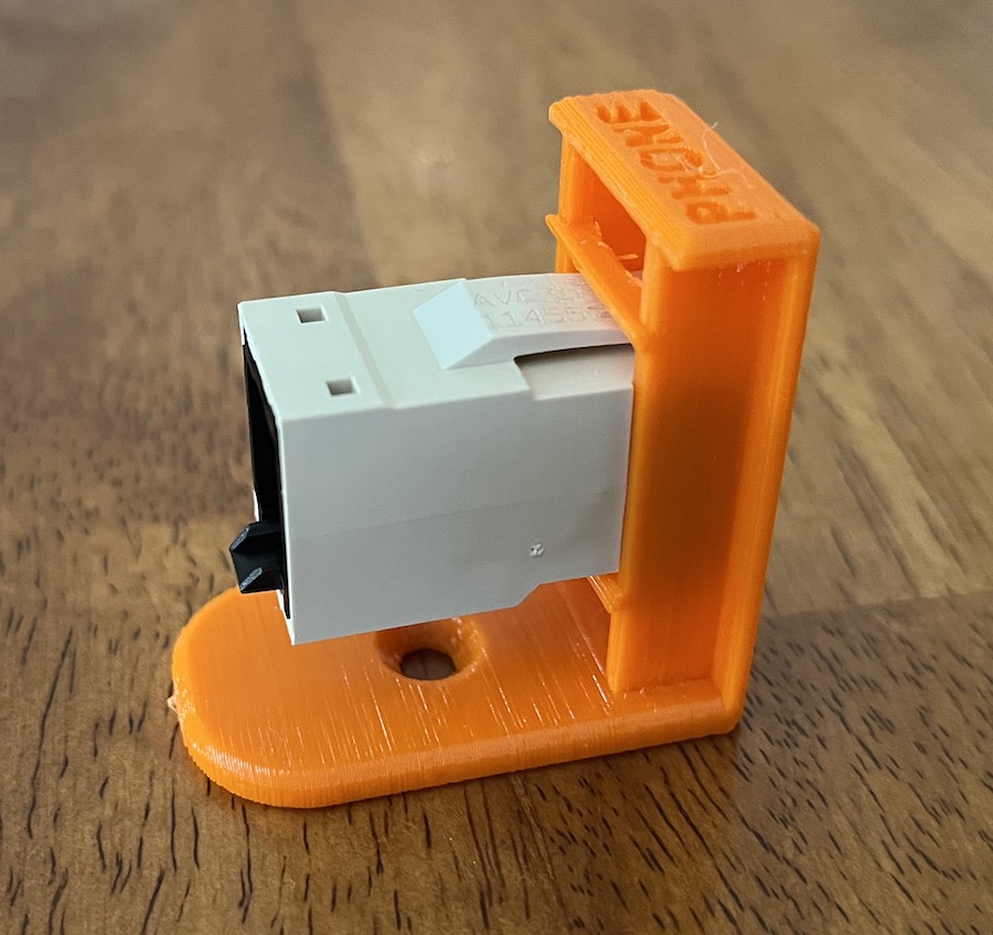 KeyConnect RJ45 Jack by Crab | Download free STL model | Printables.com