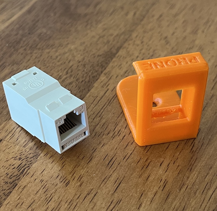 KeyConnect RJ45 Jack by Crab | Download free STL model | Printables.com