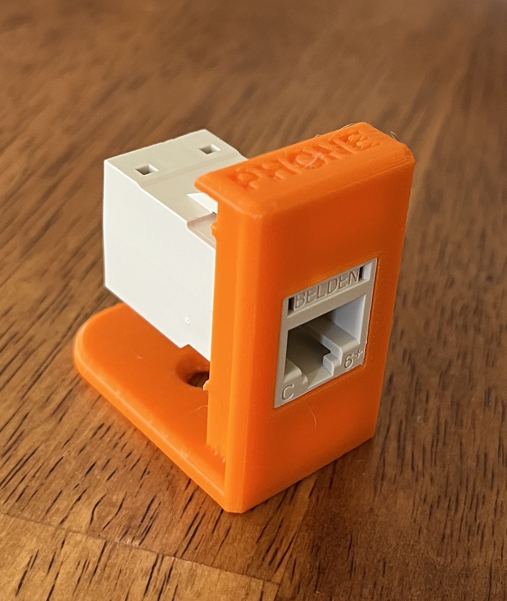 KeyConnect RJ45 Jack by Crab | Download free STL model | Printables.com