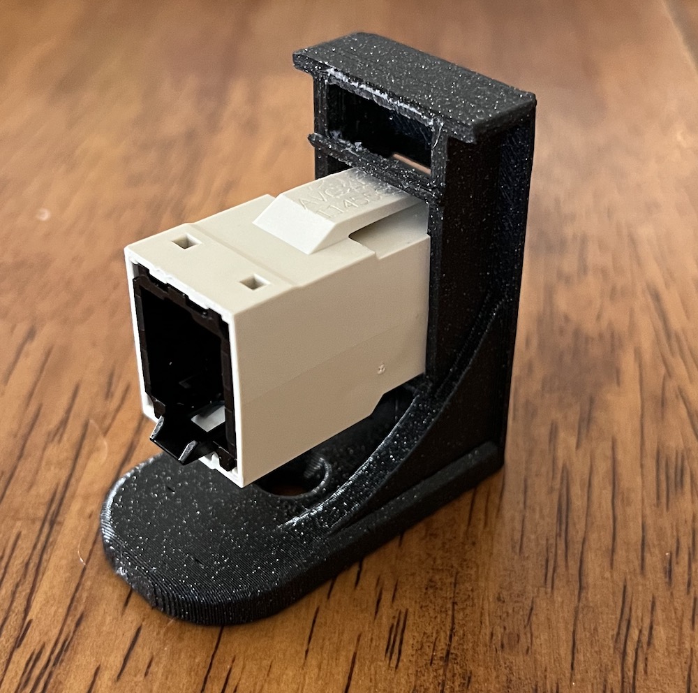 KeyConnect RJ45 Jack by Crab | Download free STL model | Printables.com