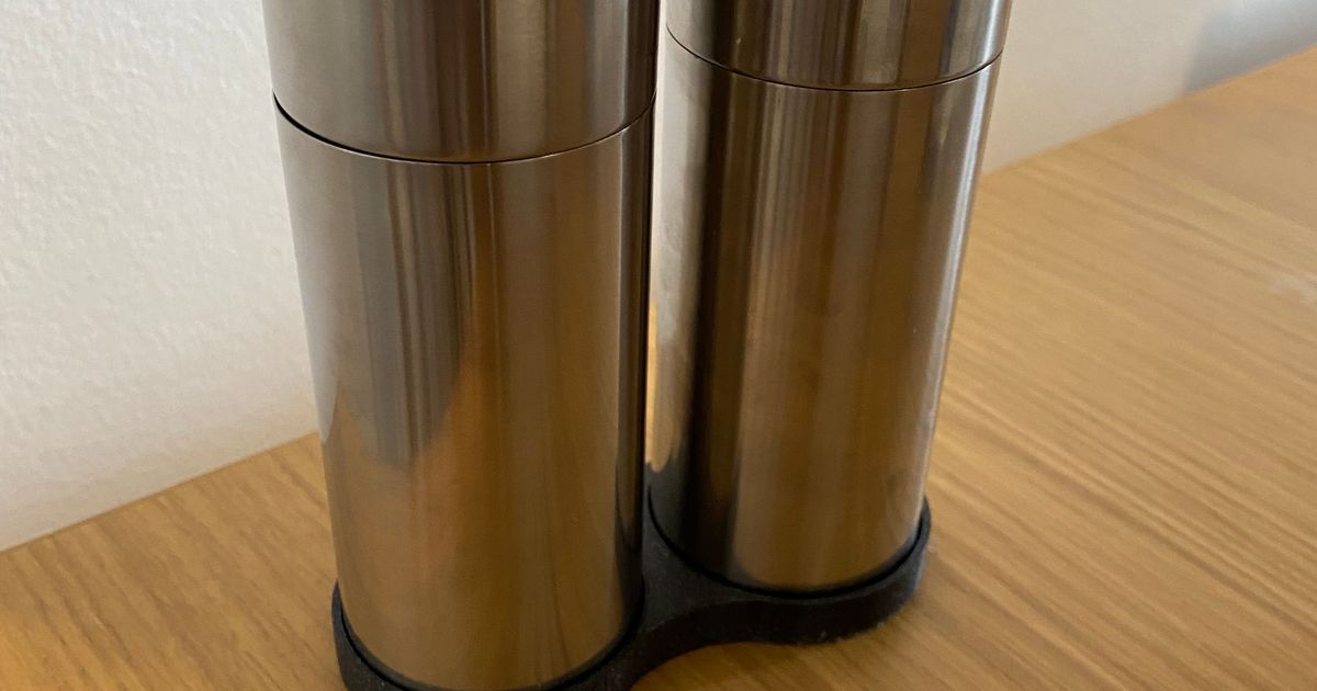 Stelton Salt and Peber Coaster by baekalfen | Download free STL model ...