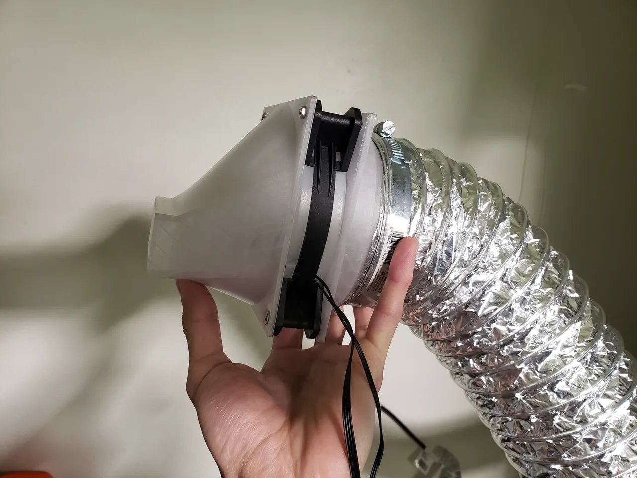120mm Computer Fan- 4in Duct Exhaust by Yeeve | Download free STL model ...