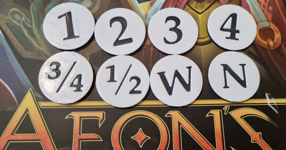 Aeon's End Turn Order Token by Marie Macht | Download free STL model ...