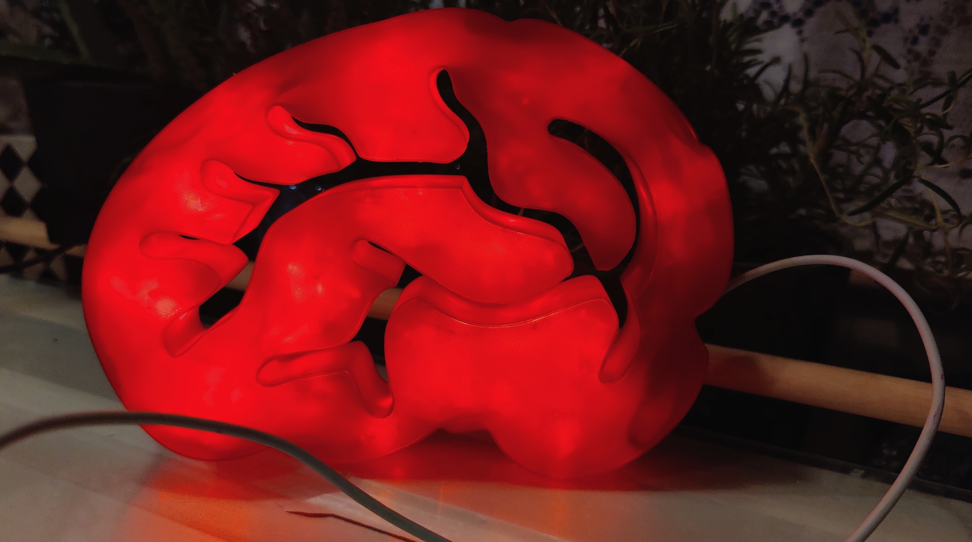 Brain to go with leds by SonjaSelena | Download free STL model ...