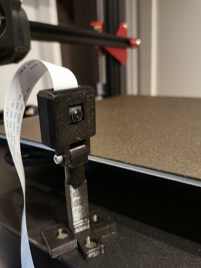 Magnetic Pi Camera Stand by Elothan | Download free STL model ...