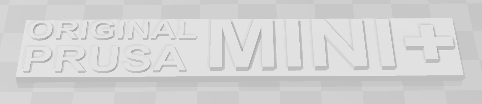 Logo - Original Prusa Mini+ by My 3D Prints | Download free STL model ...