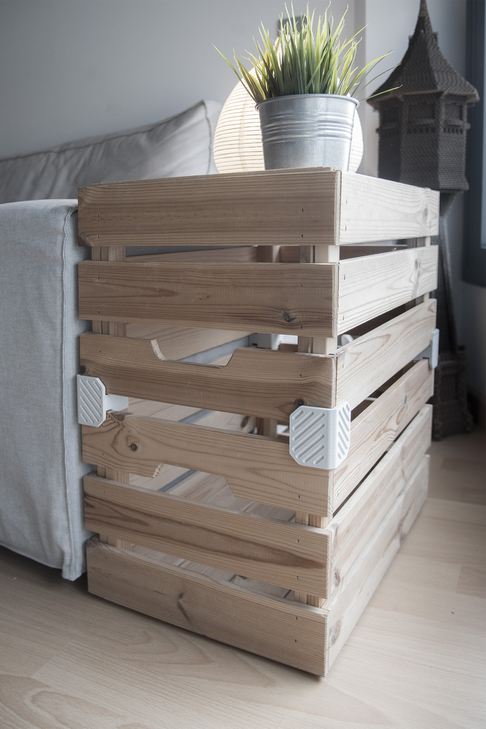 Table & Shelves - KNAGGLIG Ikea Mod by Pepo Aliaga | Download free STL ...