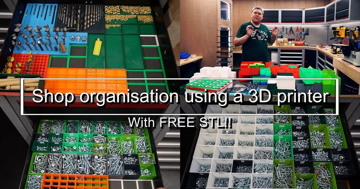 3D printed assortment boxes system by Noizie Works | Download free STL ...