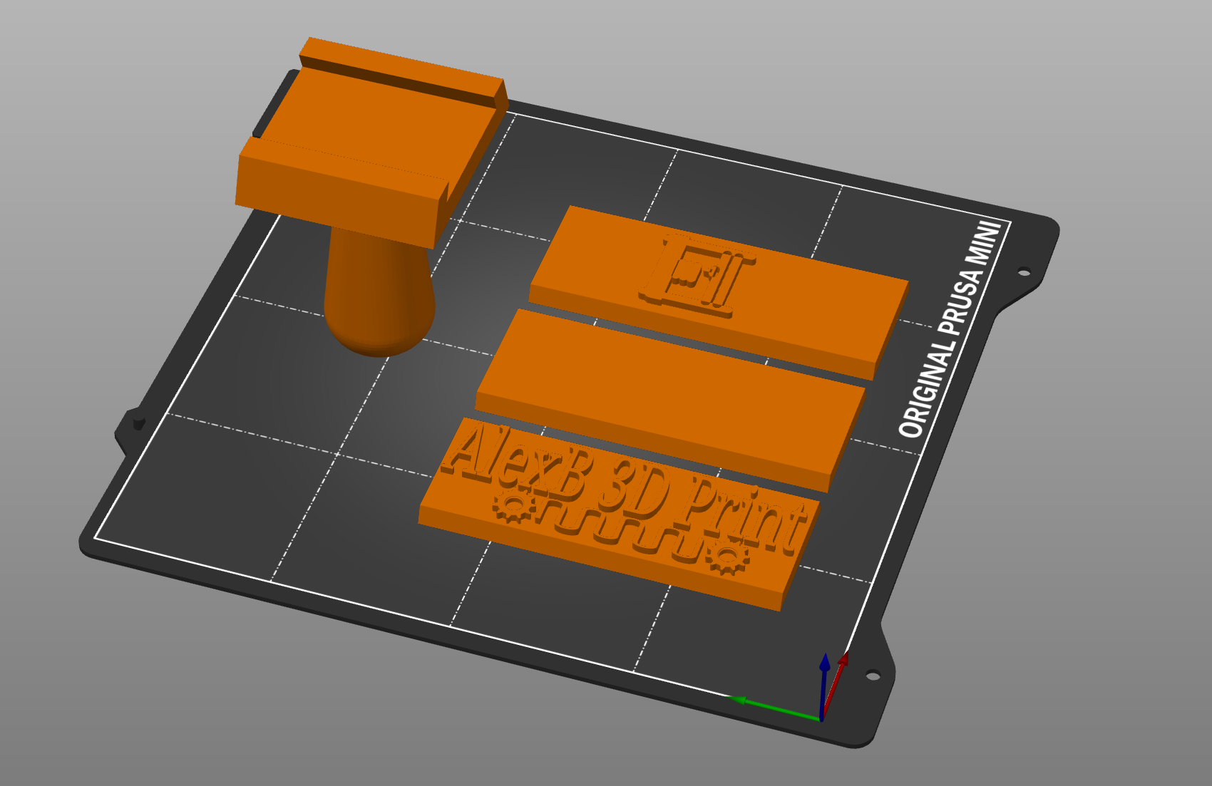 Customizable Stamp by bocalexandru | Download free STL model ...