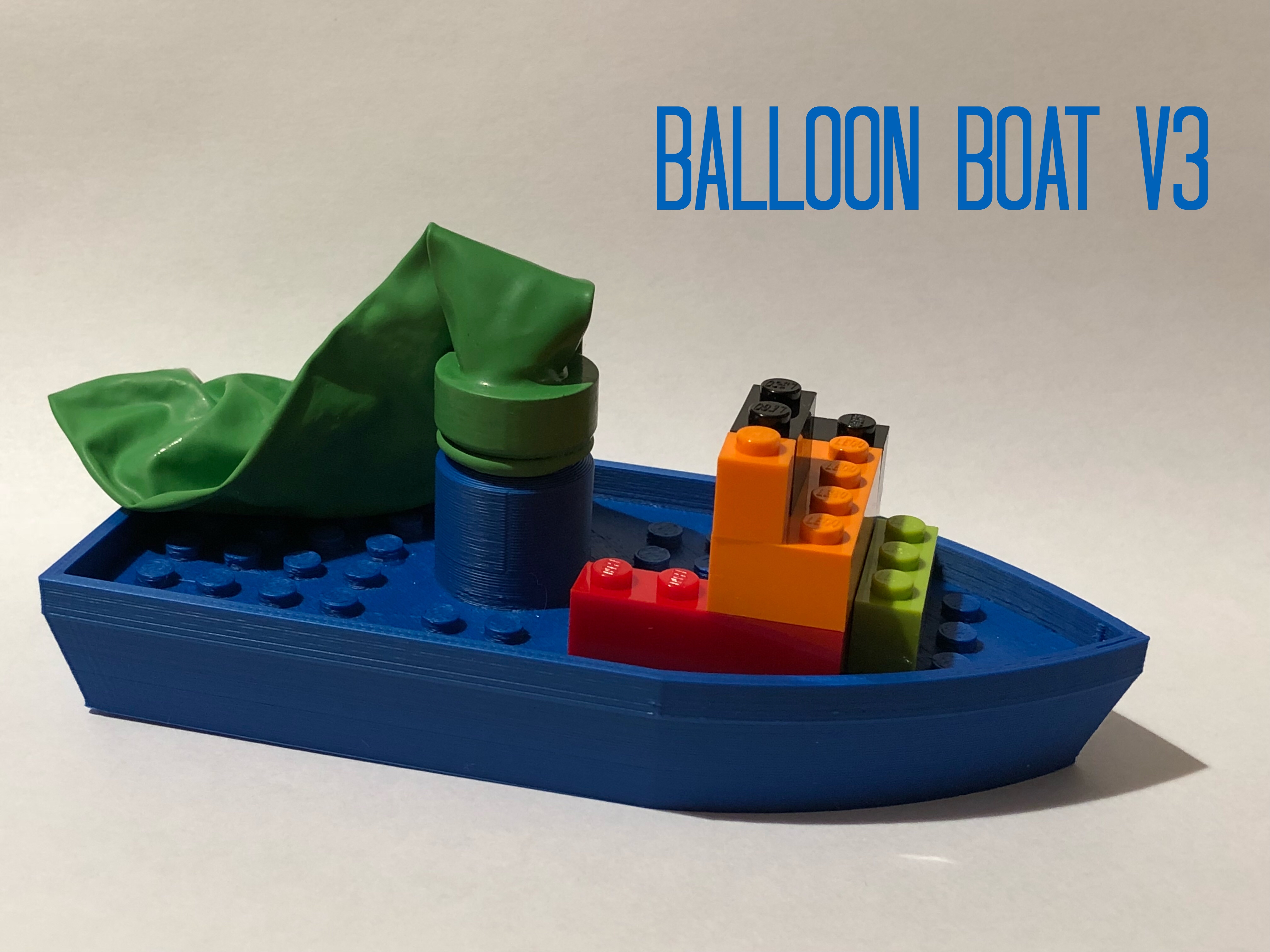 Balloon Boat V3 - Compatible with Mini Figures Lego por k-eye ...