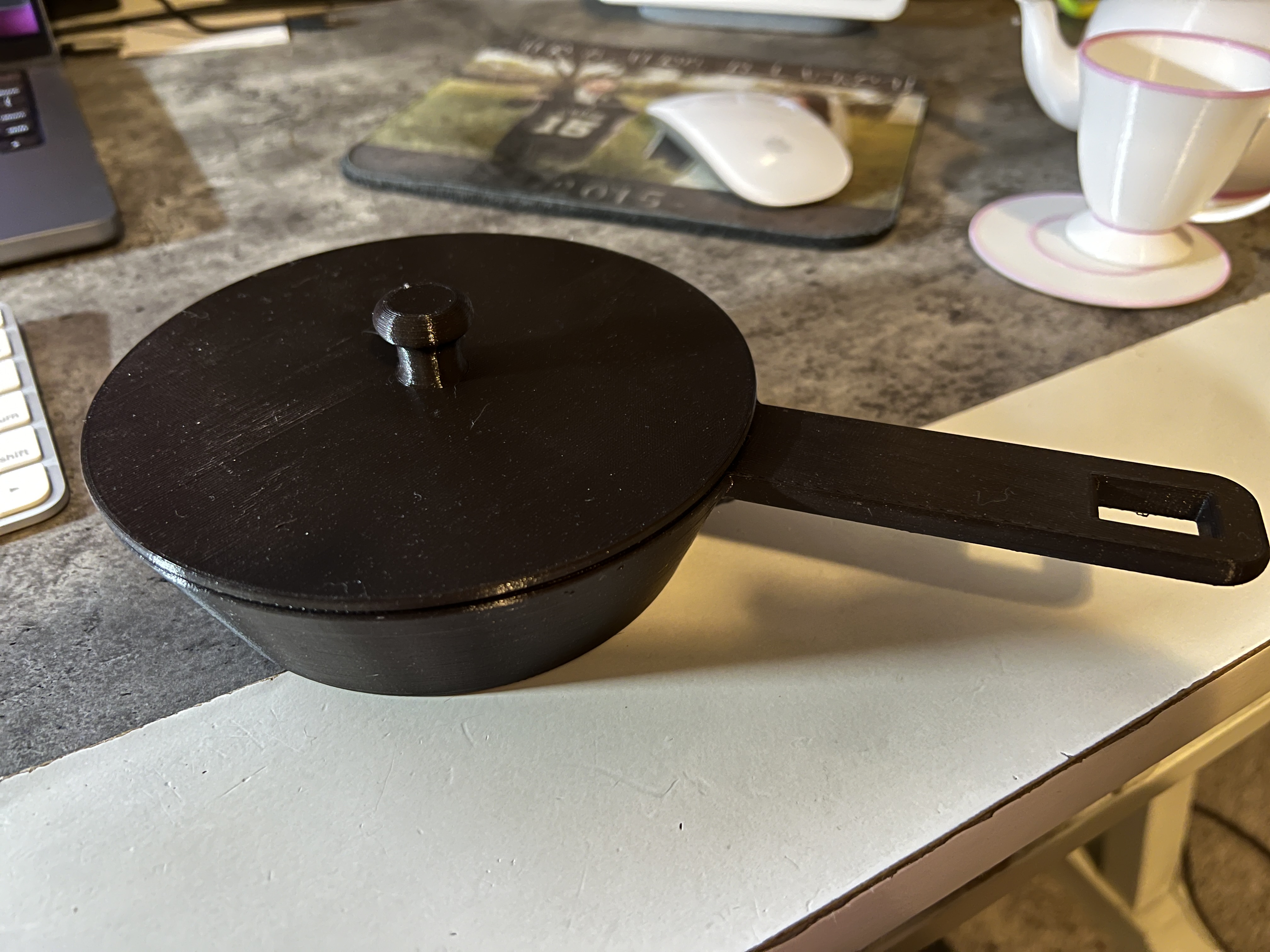 Play frying pan with lid by pbankey | Download free STL model ...