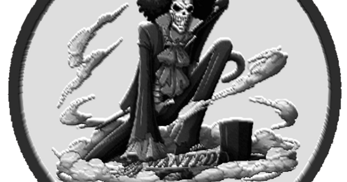 brook one piece coasters v3 by tecnoculebras | Download free STL model ...