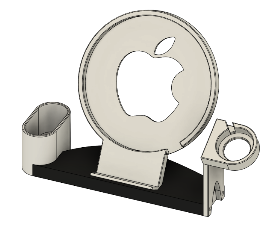 Apple station by Zotrax | Download free STL model | Printables.com