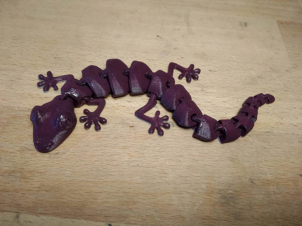 Articulated Lizard v2 by McGybeer | Download free STL model ...