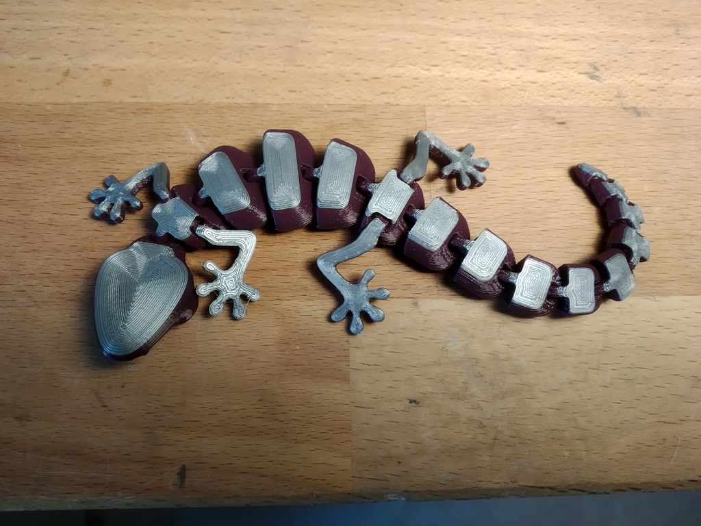 Articulated Lizard v2 by McGybeer | Download free STL model ...