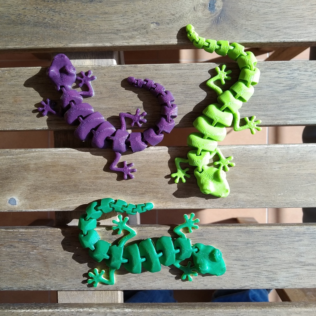 Articulated Lizard v2 by McGybeer | Download free STL model ...