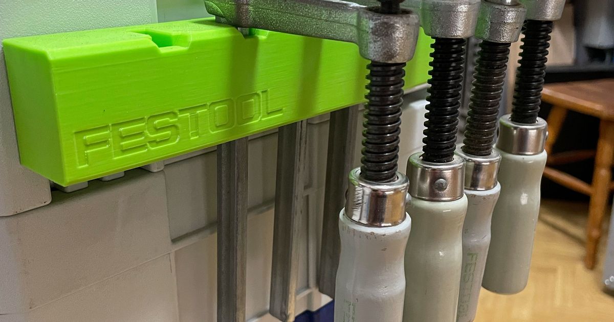 Festool hanger for clamps and accessories by Chris_300m | Download free ...