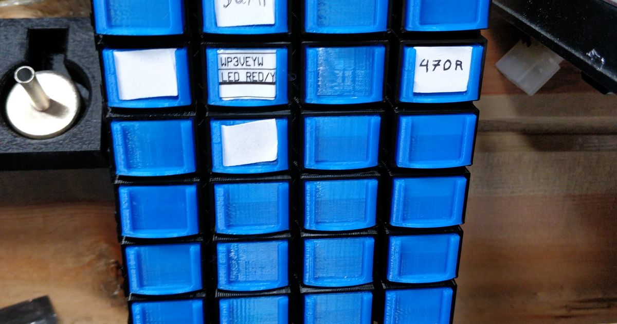 Wall Mount for Component Drawers. par Jeffeb3 | Téléchargez ...