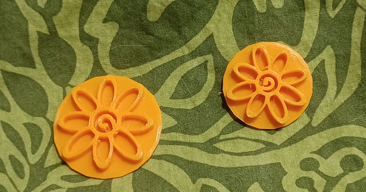 Flower Stamp by alo89 | Download free STL model | Printables.com