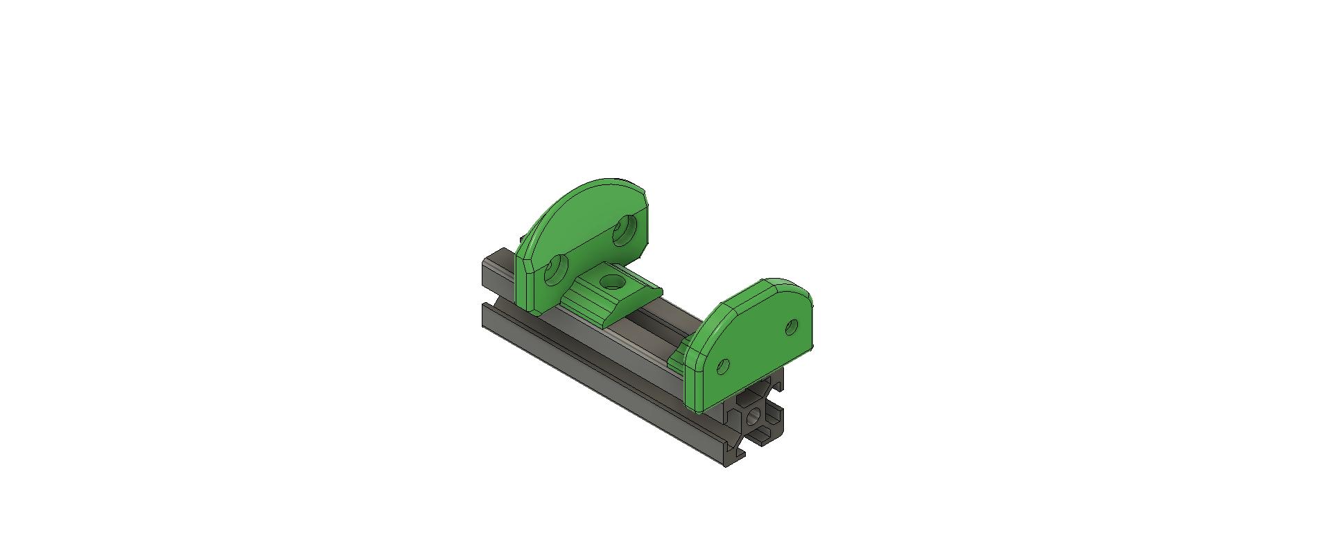 Spool holder with bearing (T-SLOT 3030) adjustable by Jake90 | Download ...
