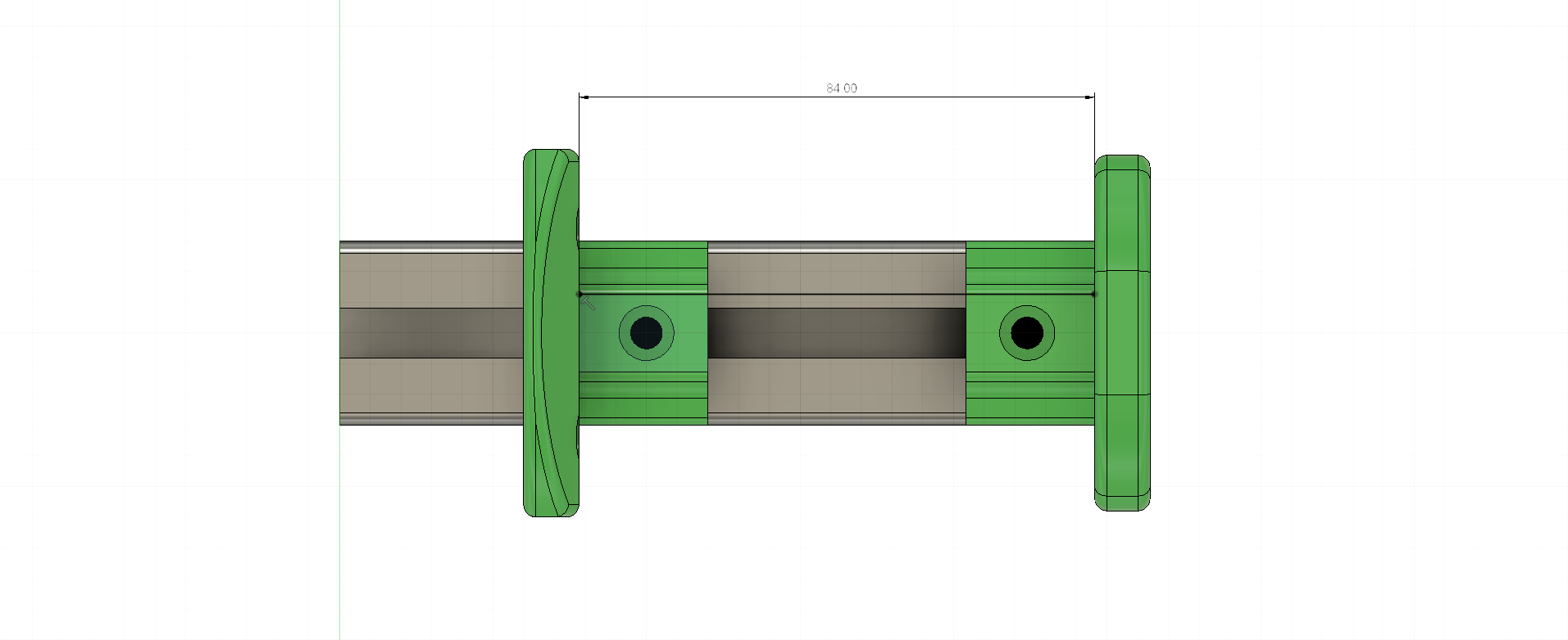 Spool holder with bearing (T-SLOT 3030) adjustable by Jake90 | Download ...