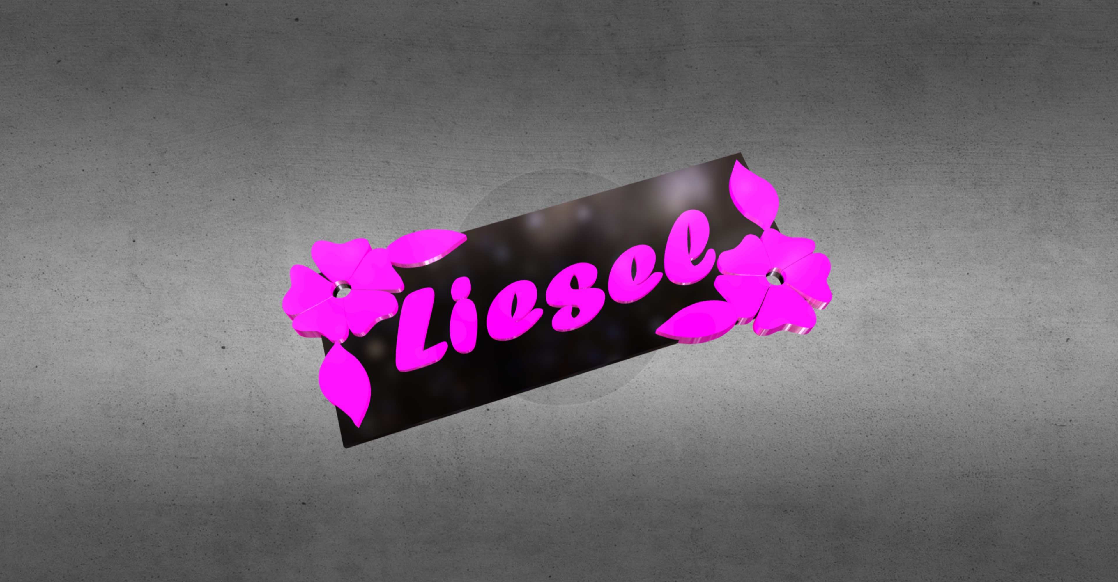 Name plate by Comeet | Download free STL model | Printables.com