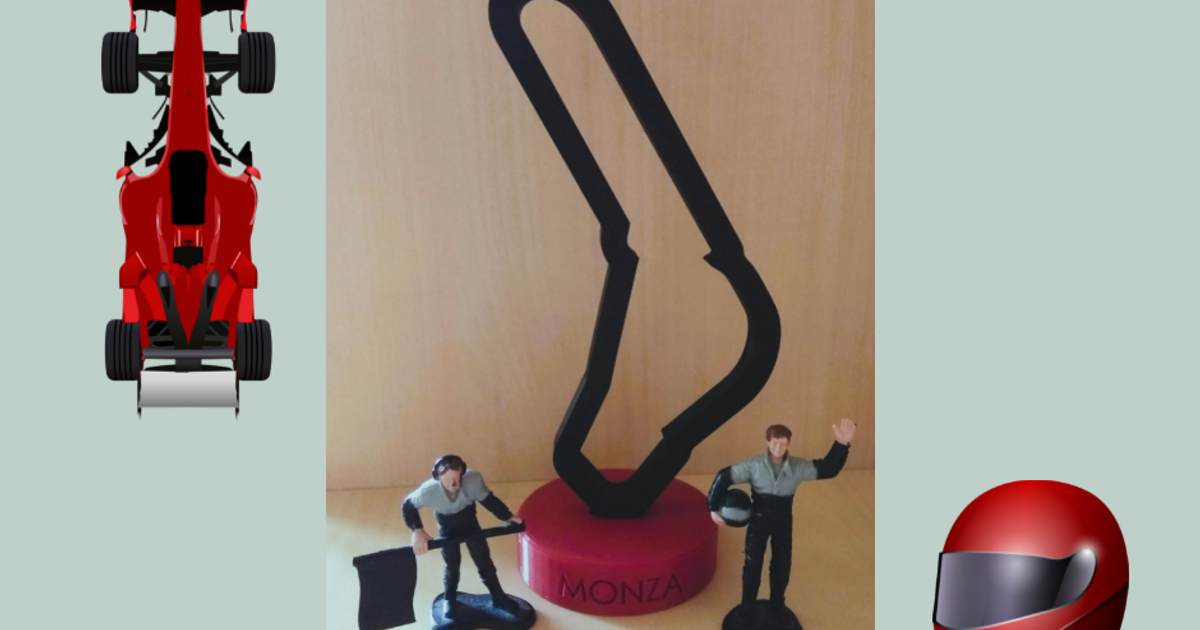 The Monza Circuit Trophy by Monika Szuba | Download free STL model ...
