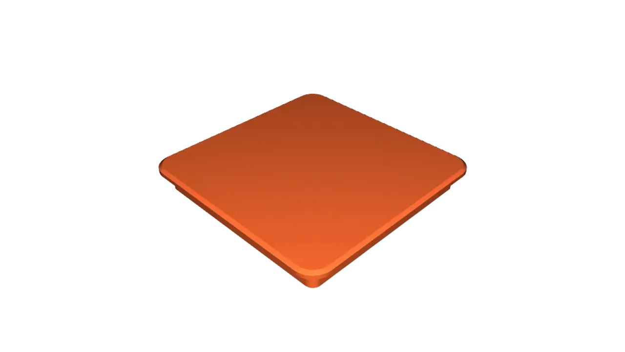 Gridfinity 1x1 lid by ame | Download free STL model | Printables.com