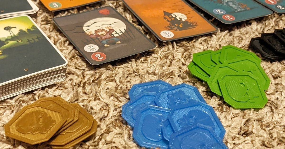 Spooky Splendor Tokens by Pandora's Hobbies | Download free STL model ...