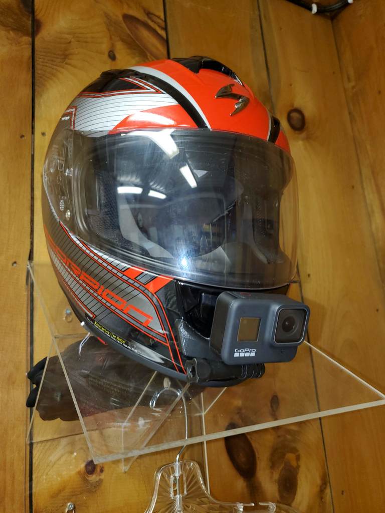 Motorcycle Helmet GoPro Mount by wagnerjack28 | Download free STL model ...