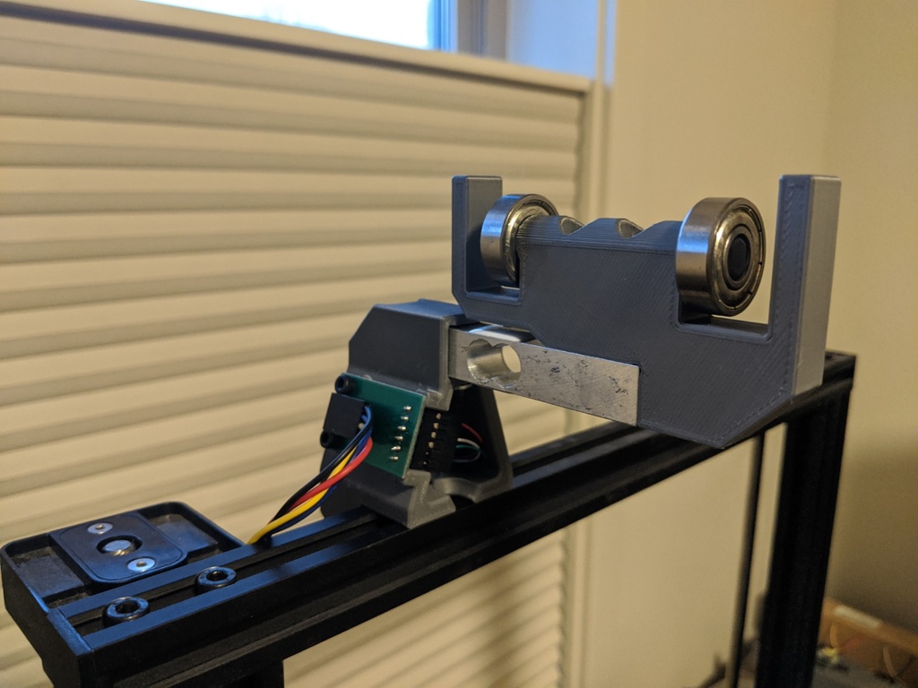 Creality-Compatible Filament Spool Load Cell Bracket and Spindle by ...