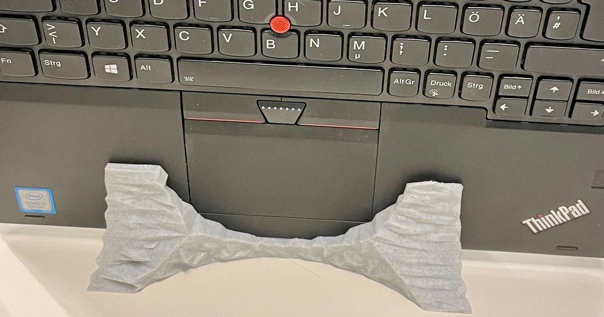 Low Poly vertical stand for Lenovo ThinkPad by SharkworX | Download ...