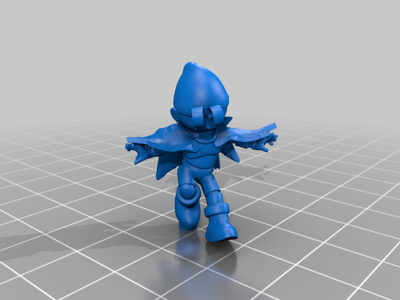 Geno Amiibo Figure V2 by NebulaNoob | Download free STL model ...