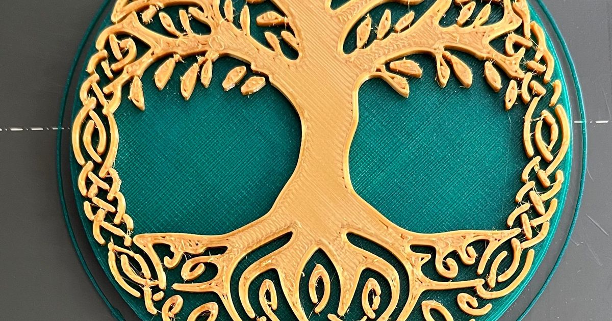 Yggdrasil Medallion by Ozzy The Artist | Printables Store