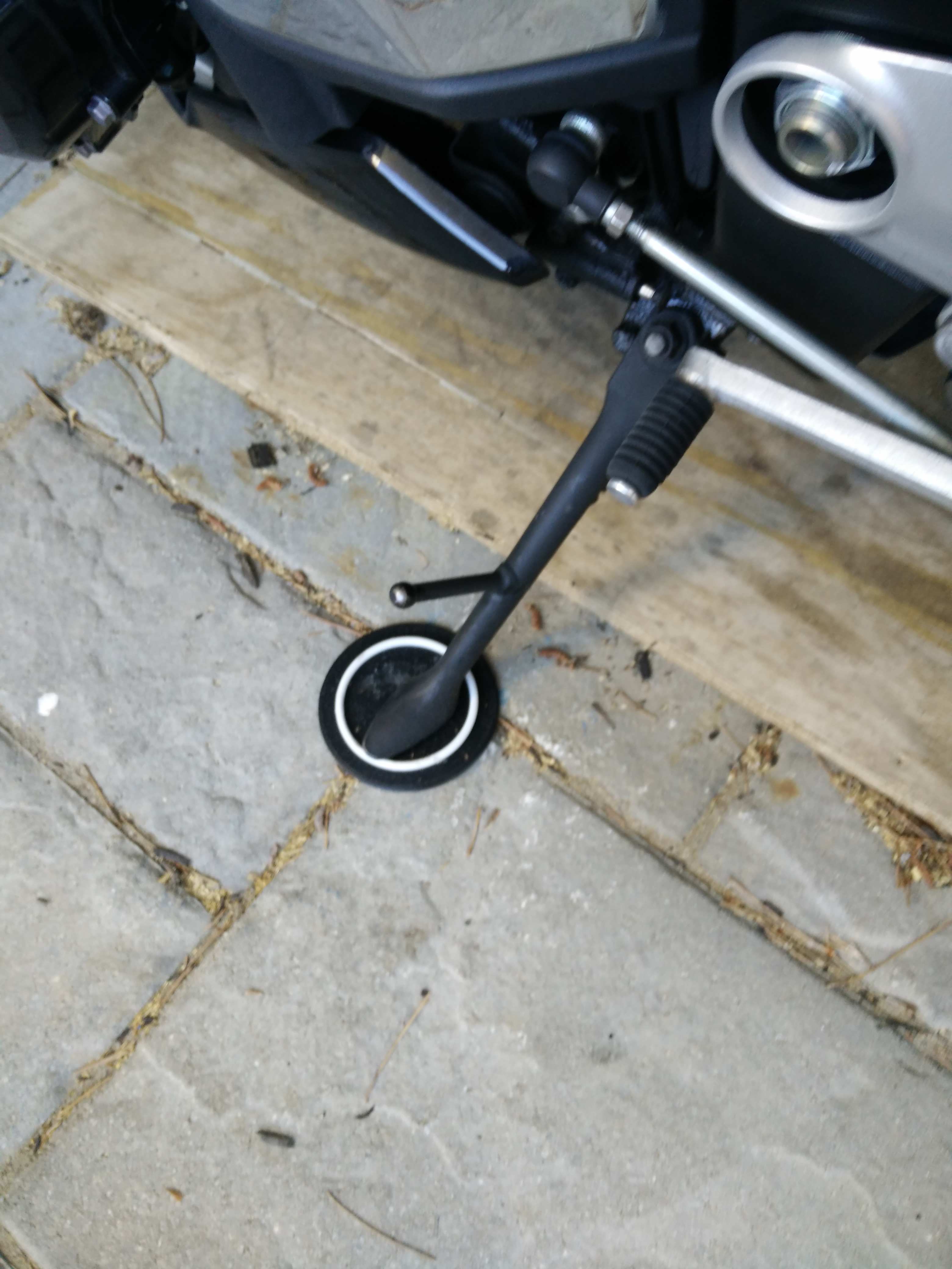 Motorcycle side stand support by MarcElbichon | Download free STL model ...