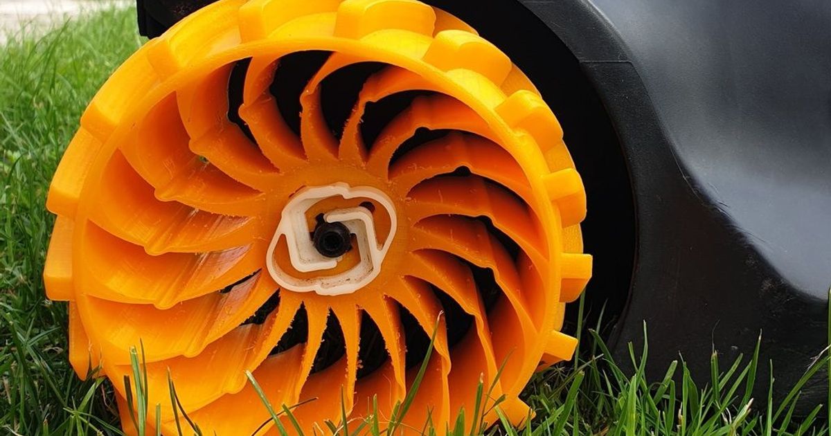 Robomow Wheel right - SPP7021A by Tobi Höher | Download free STL model ...