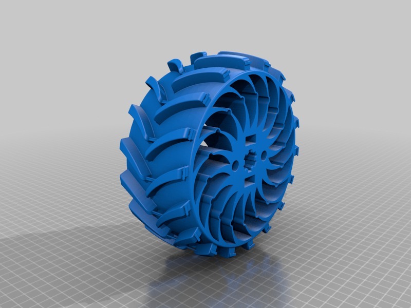 Robomow Wheel right - SPP7021A by Tobi Höher | Download free STL model ...