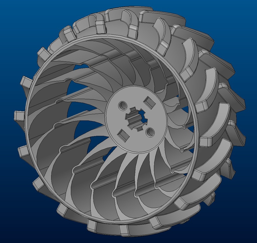 Robomow Wheel left - SPP7021A by Tobi Höher | Download free STL model ...