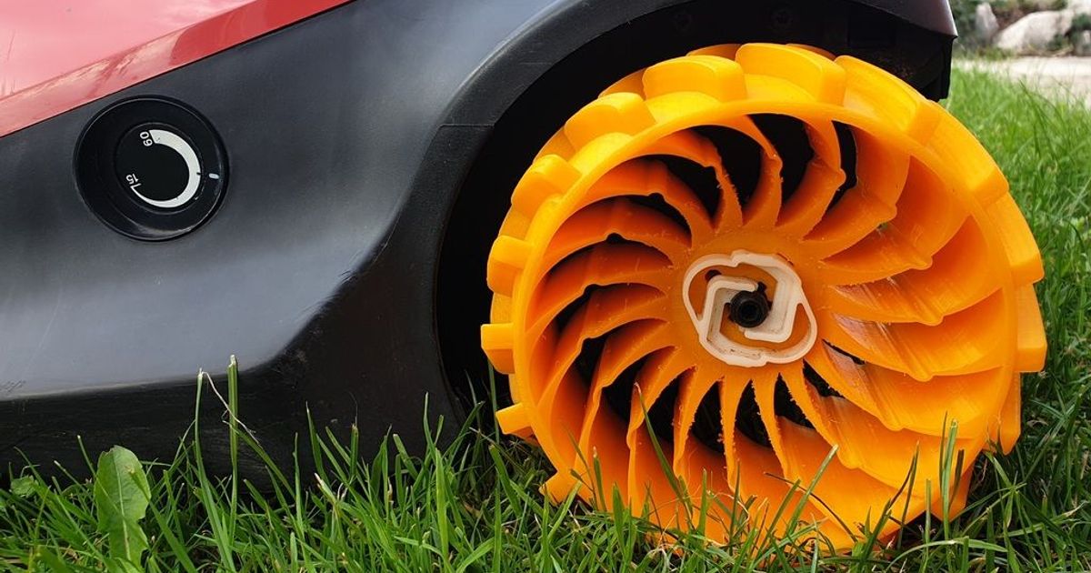 Robomow Wheel left - SPP7021A by Tobi Höher | Download free STL model ...