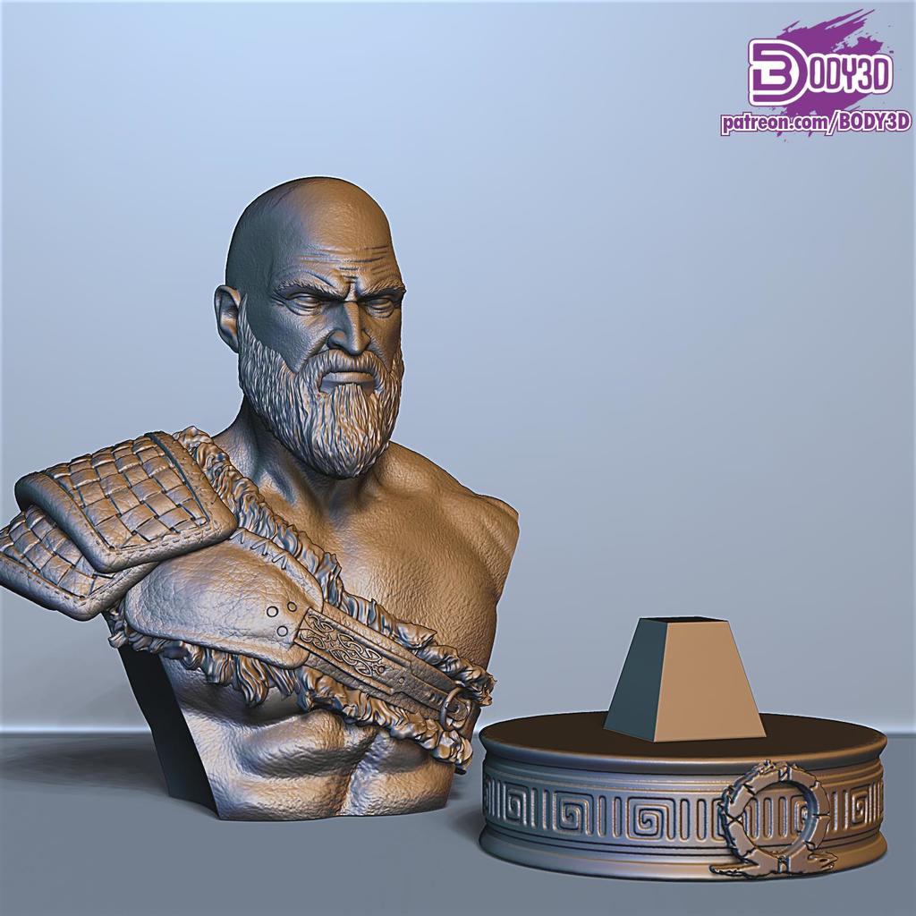 Kratos by BODY3D | Download free STL model | Printables.com