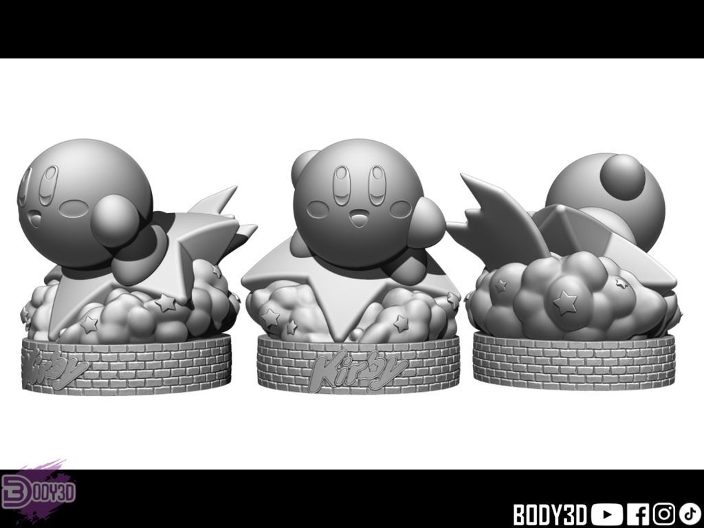 Kirby Star par BODY3D | Téléchargez gratuitement un modèle STL ...