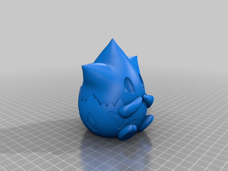 Togepi - Pokémon - FanArt by BODY3D | Download free STL model ...