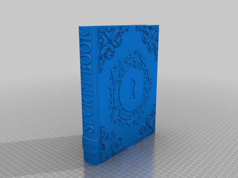 Secret Book by BODY3D | Download free STL model | Printables.com
